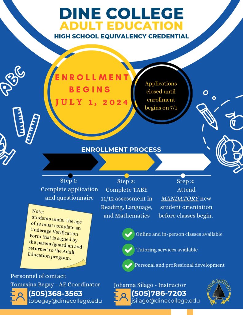 Adult Education Program - Dine College