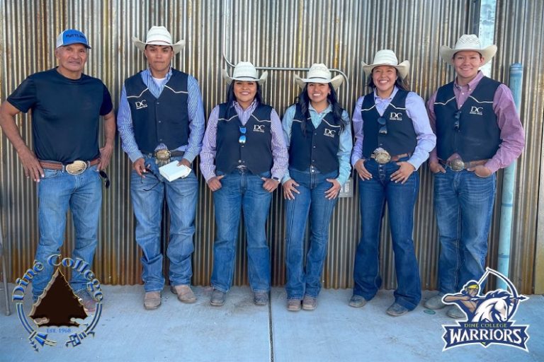 Diné College Rodeo Team Shines at the University of Arizona NIRA ...