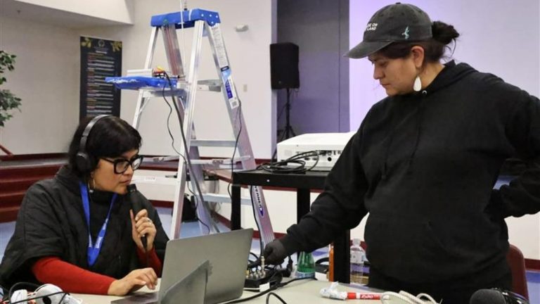 Diné College Hosts Art Workshop with Nanibah Chacon - Dine College