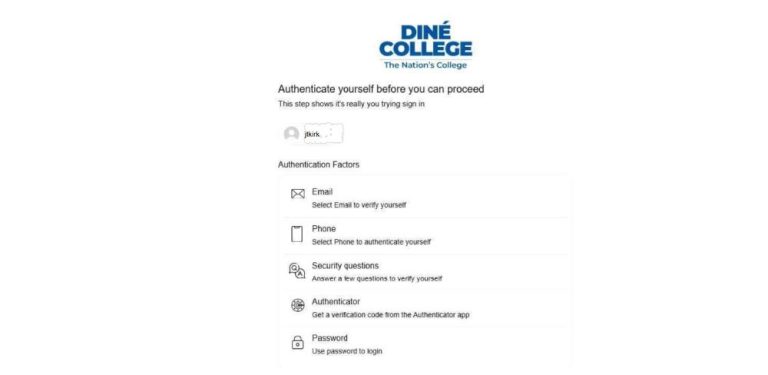 How to Login to My DC Portal - Dine College